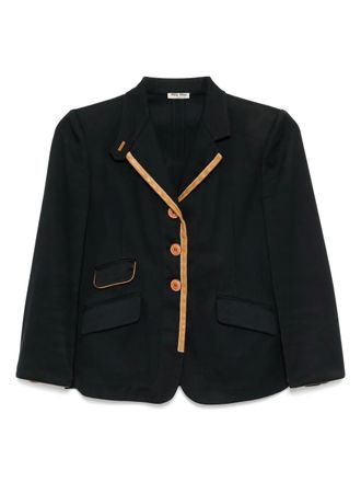 Miu Miu blazer Y2K - Bleu