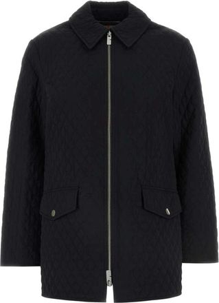 Burberry Femme, Vestes, Noir, Taille: 36 FR Veste matelass&eacute;e style Barn