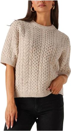 Selected Damen, Oberteile, Beige, SGr&ouml;&szlig;e