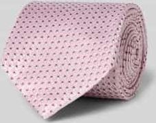Olymp Seidenkrawatte im Allover-Look (7,5 cm)