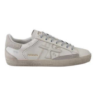 Premiata Femme, Chaussures, Blanc, Taille: 37 EU Stevend Baskets