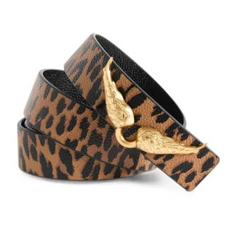 Zadig&Voltaire Ceinture Rock R&eacute;versible 30 mm - Femme - Accessoires - Multicolore - Taille: ONE Size