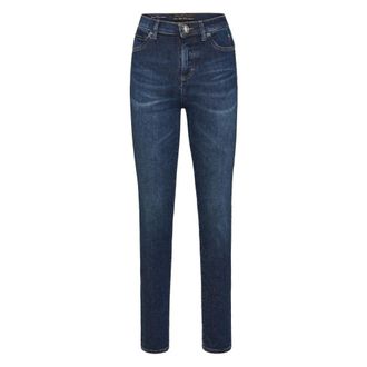 Philipp Plein Femme, Jeans, Bleu, Taille: W30 Jegging Taille Haute