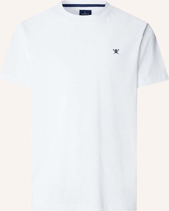 Hackett T-Shirt Ss Logo Tee weiss
