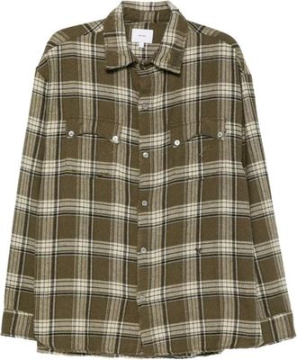 Rhude Chemise Cargo Aviano - Homme - Chemises - Vert - Taille: L