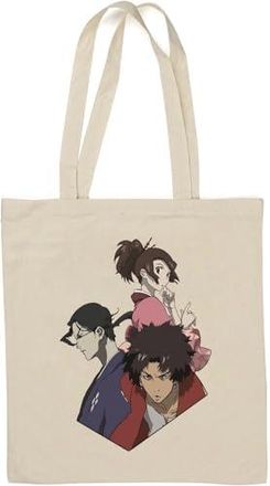 Generic ANIME 184 Sac fourre-tout en coton naturel Blanc