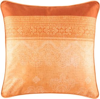 Bassetti Kerala Kissenhülle zu Granfoulard aus 100% Baumwolle in der Farbe Orange O1, Maße: 40x40 cm, 9332337
