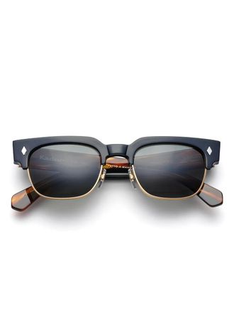 Kàdor lunettes de soleil Tobako à monture carrée - Marron
