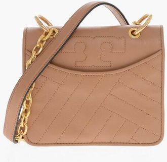 Tory Burch Quilted Leather ALEXA MINI Shoulder Bag size Unica