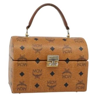 MCM Sac &agrave; main Pre-owned - Femme - Pre-owned - Brun - Taille: ONE Size