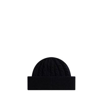 Tommy Hilfiger Beanie aus Baumwollmischung in Schwarz
