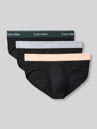 Calvin Klein Underwear Regular Fit Slips aus Baumwoll-Mix im 3er-Pack