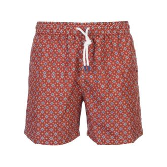 Fedeli Homme, Maillots de bain, Rouge, Taille: XL Madeira Airstop Swim Trunk