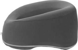 TOPBATHY Gesichtskissen f&uuml;r Spa Massageliege Atmungsaktives Schwammkissen mit Weicher Kopfst&uuml;tze f&uuml;r Bauchlage Dunkelgrau Hautpflegendes Massagekissen f&uuml;r Kosm