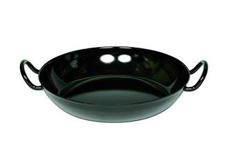 Riess 0603-022, Schlemmererer30, Classic - Noir, diam&egrave;tre 30 cm, hauteur 7,9 cm, &eacute;mail, noir, po&ecirc;le &agrave; frire, plaque gourmande, induction