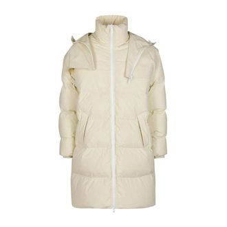 Bottega Veneta Gef&uuml;tterter Mantel mit hohem Kragen und Kapuze - - Coats - Herren - Beige - XS