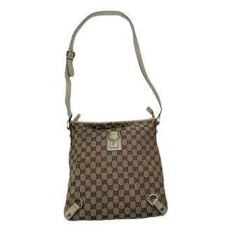 Gucci Pre-owned Leder Schultertasche - - Pre-owned - Damen - Beige - ONE SIZE