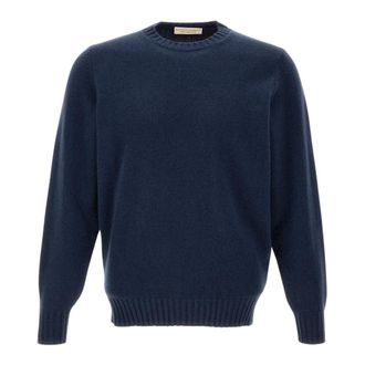 FILIPPO DE LAURENTIIS Round-Neck Strickwaren - - Knitwear - Herren - Blau - 2XL