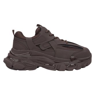 Estro & Luminara Low-Top Chunky Platform Sneakers ES8 - - Shoes - Damen - Braun - 36 EU
