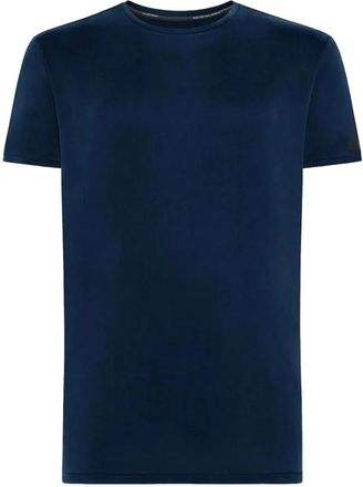 Roberto Ricci Design Rrd, Homme, Tops, Bleu, Taille: L Cupro Shirty