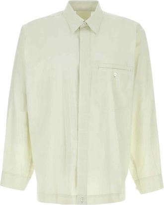 Issey Miyake Homme, Chemises, Vert, Taille: M Streamline Shirt