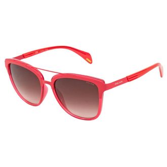 Police Femme, Accessoires, Orange, Taille: ONE Size Lunettes de soleil en m&eacute;tal orange UV-Filter 2