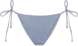 MC2 Saint Barth Femme, Maillots de bain, Bleu, Taille: 42 FR Virgo Shiny Strass