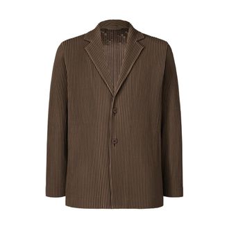 Issey Miyake Tailored Pleats 1 Jacke - - Jackets - Herren - Braun - S