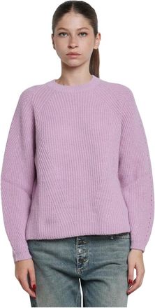 Twinset Femme, Pulls, Rose, Taille: 36 FR Maille ras du cou