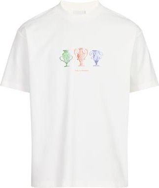 Dr&ocirc;le de Monsieur Tee-shirt droits&eacute;rigraphi&eacute; en coton