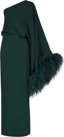 Taller Marmo Feathered Eternity Maxikleid - Gr&uuml;n