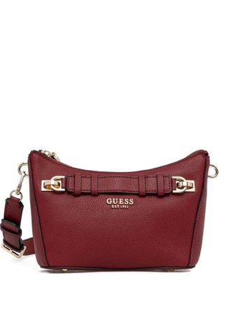 Guess Co sac port&eacute; &eacute;paule &agrave; logo appliqu&eacute; - Rouge