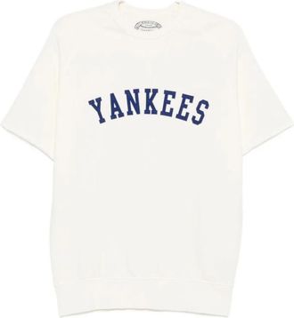 CHESAPEAKE'S Homme, Sweatshirts et sweats &agrave; capuche, Beige, Taille: L SweaT-shirt MC Yankees