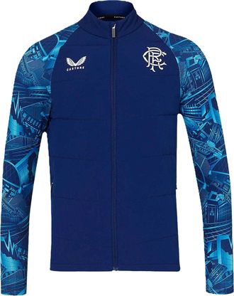 Castore 2023/2024 Jacke f&uuml;r Herren (Blaue Tiefe)