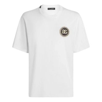 Dolce & Gabbana W0800 T-Shirt - Homme - Tops - Blanc - Taille: 2XL