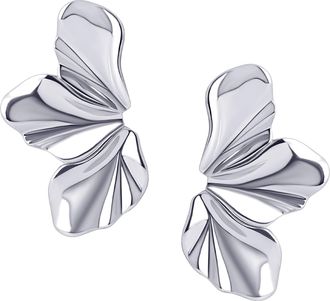 Classyandfabulous Jewelry Ohrringe Sculptural Flow Oversize