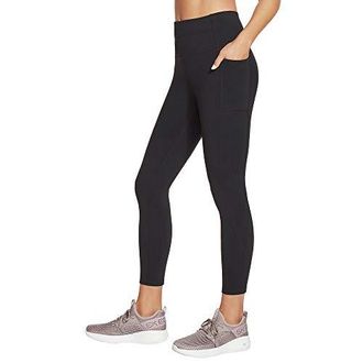 Skechers Femmes Goflex Humidit&eacute; Oster 7/8 Leggings - Bold Noir - L
