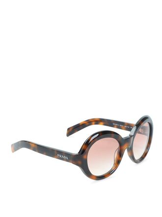 Prada Lunettes De Soleil - Marron