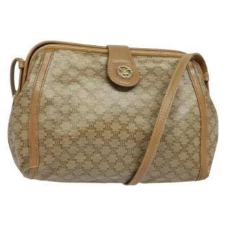 Celine Sac bandouli&egrave;re Vintage Pre-owned - Femme - Pre-owned - Beige - Taille: ONE Size