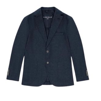 Circolo 1901 Blazer im Flammeneffekt - - Jackets - Herren - Blau - 2XL