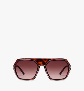 MCM Sonnenbrille mit geometrischem Design