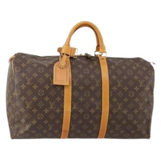Louis Vuitton Pre-owned Keepall 50 Boston Bag - - Pre-owned - Damen - Braun - ONE SIZE