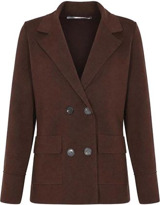 D.exterior Blazer - Marron Fonc&eacute;