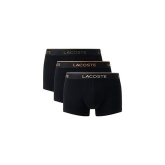 Lacoste Lot de 3 boxers en coton m&eacute;lang&eacute;