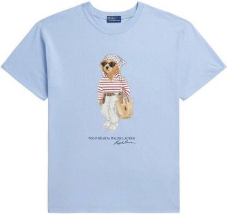 Polo Ralph Lauren Damen T-Shirt mit Polo Bear