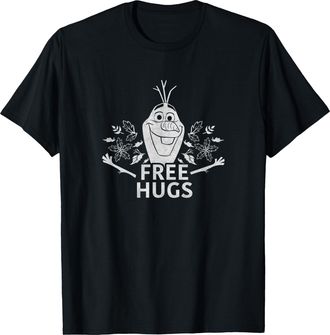 Disney Frozen 2 Olaf Free Hugs Foliage Poster T-Shirt
