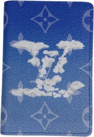 Louis Vuitton Porte-cartes daffaires Pre-owned - Homme - Pre-owned - Bleu - Taille: ONE Size