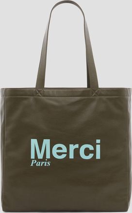 Gerard Darel Cabas en cuir - TOTE - Kaki