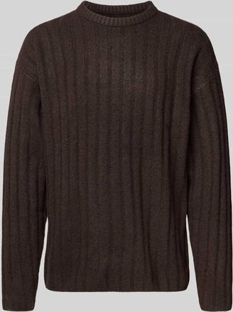 Jack & Jones Strickpullover mit gerippten Abschlüssen Modell BRADLEY