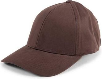 Varsity Casquette unie en coton